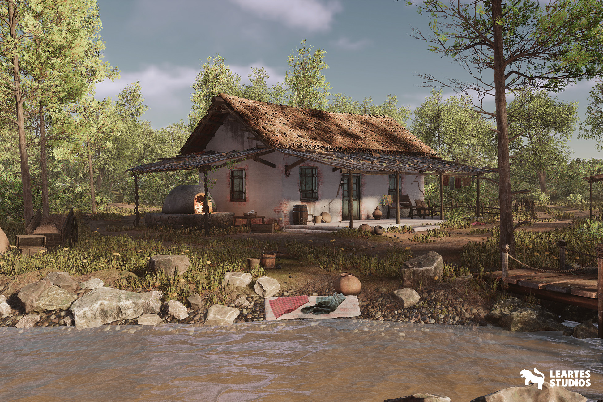 Spanish Cottage | 3D Urban | Unity Asset Store