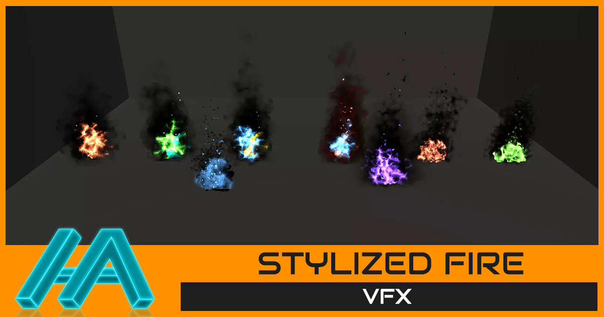 Stylized Fires VFX Pack | 불 & 폭발 | Unity Asset Store