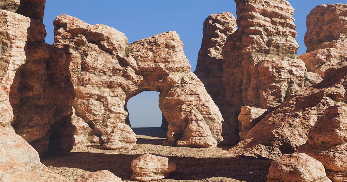 Sandstone rock pack for HDRP | 3D Exterior | Unity Asset Store