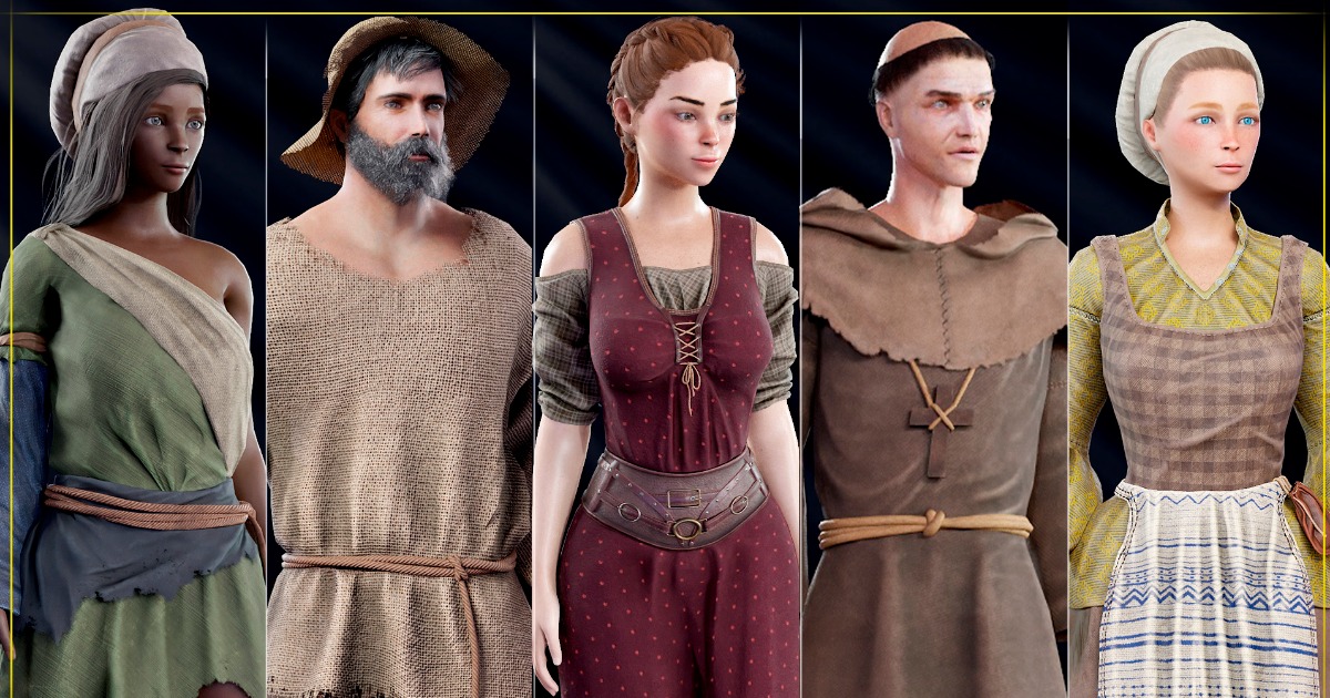 Medieval_NPC_pack | Characters | Unity Asset Store