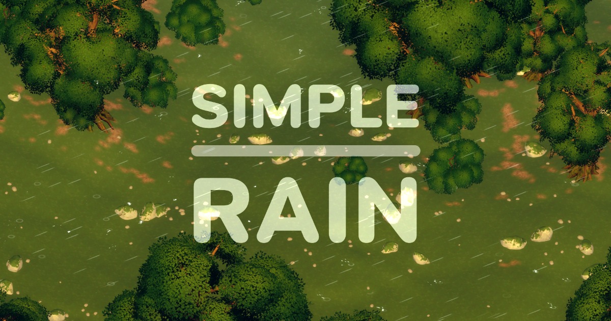 Rain Particles | VFX Particles | Unity Asset Store