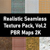 Realistic Seamless Urban Texture Pack, Vol.2