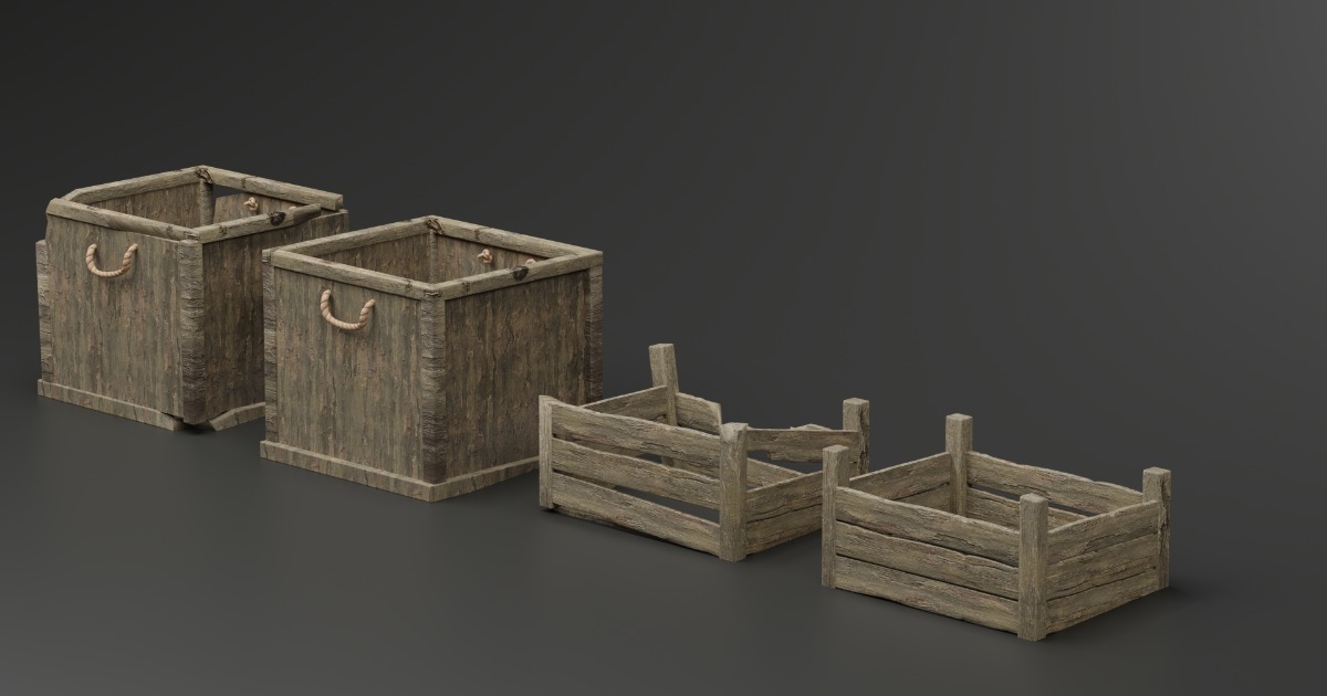 Medieval-Box | 3D Historic | Unity Asset Store