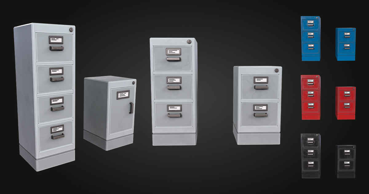 Cabinets Vol. 1 | 3D Props | Unity Asset Store
