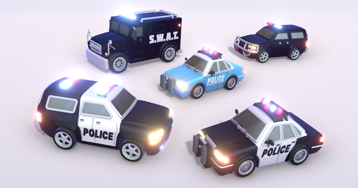 Cartoon Vehicle Pack Volume 3 | 3D Land | Unity Asset Store