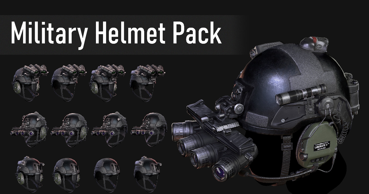 Military Helmet Pack | Props | Unity Asset Store