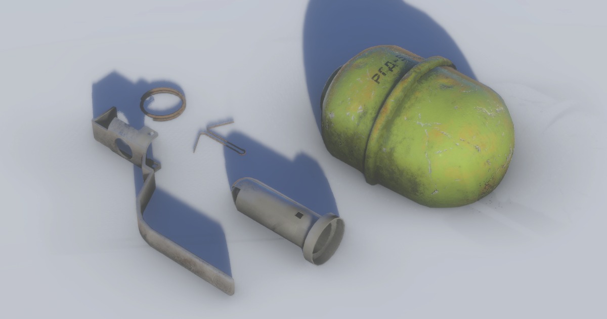 rgd-5 grenade | 3D 무기 | Unity Asset Store