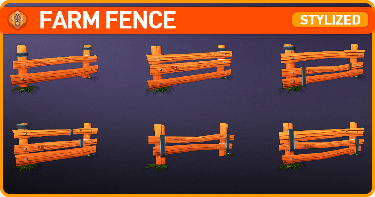 Fantasy Farm Fence | 3D Props | Unity Asset Store