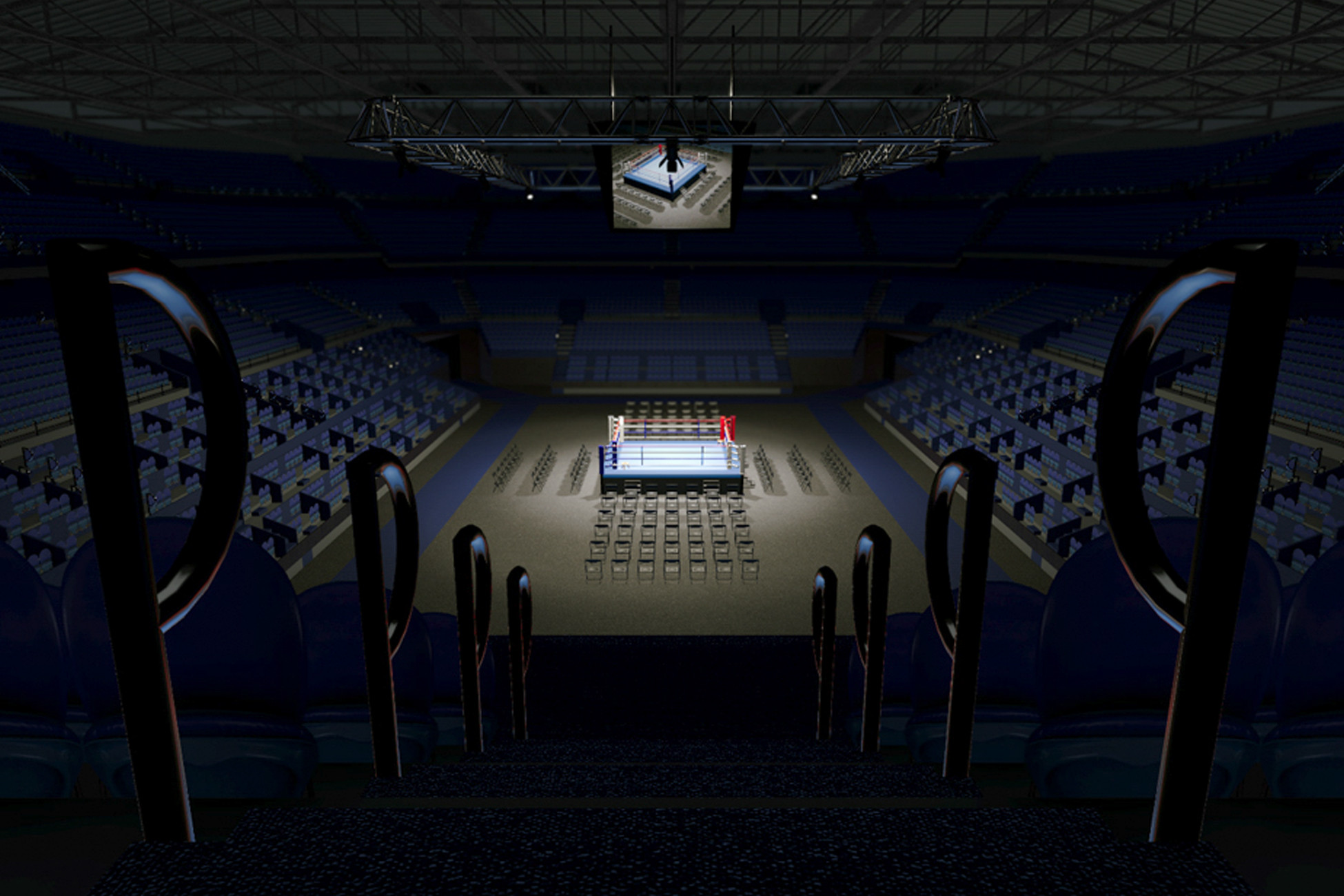 Boxing Arena | 3D Interior | Unity Asset Store