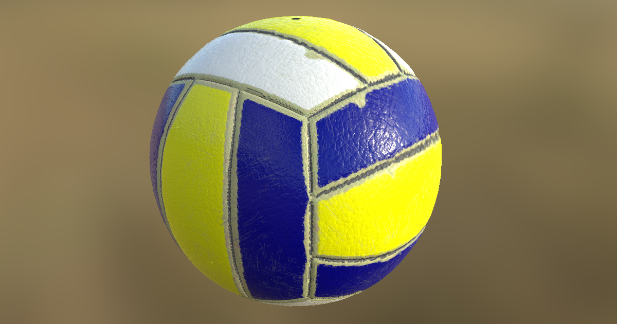 Volleyball PBR | 3D | Unity Asset Store