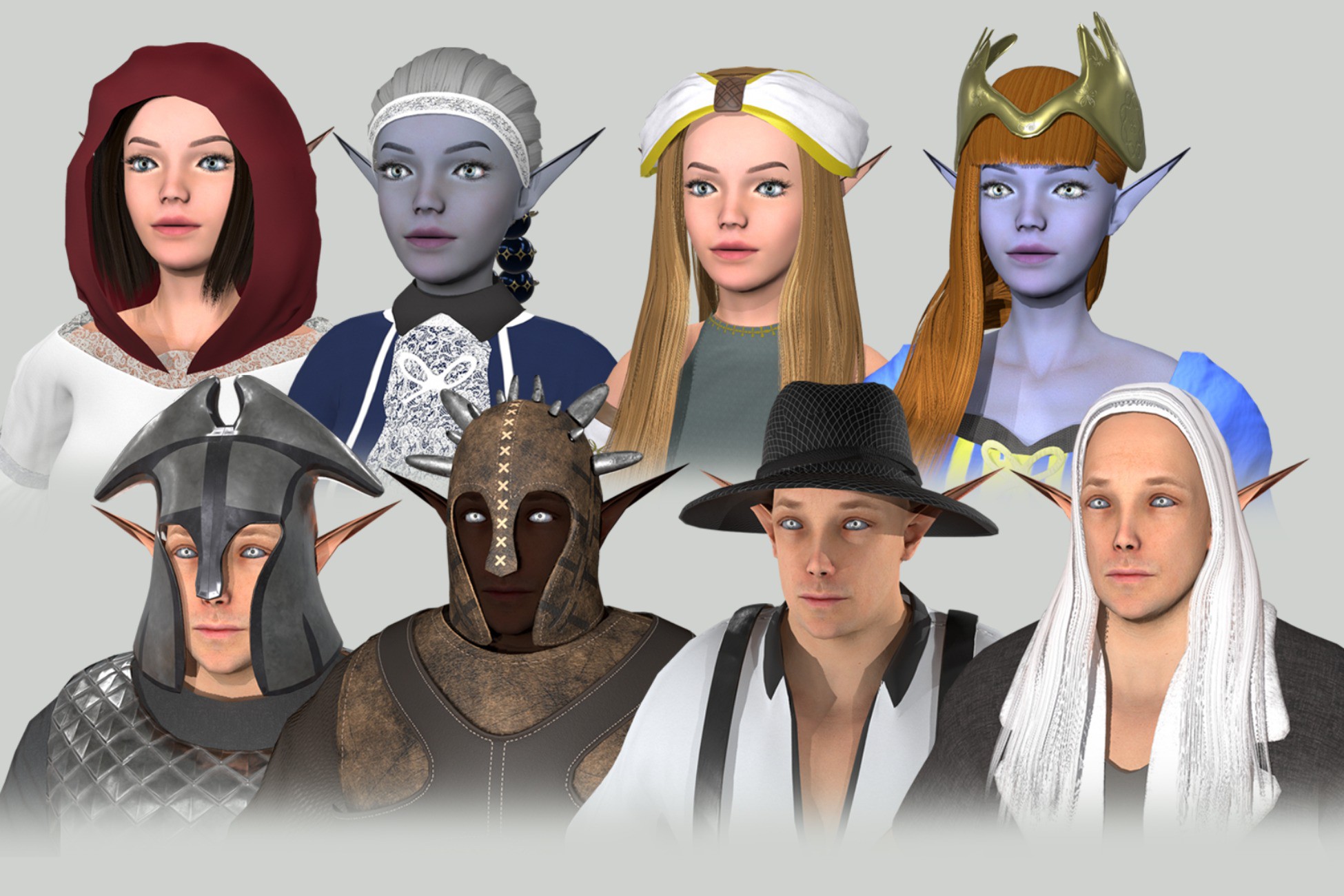 Elf collection | Characters | Unity Asset Store