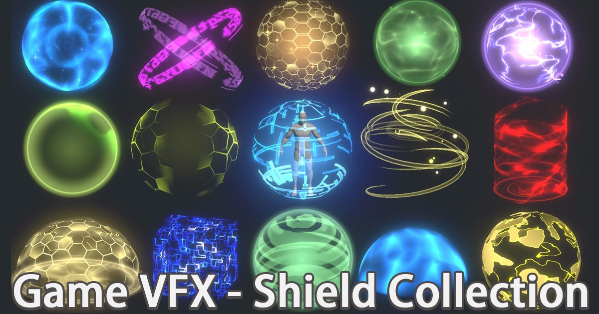 Game VFX - Magic Shield Collection | Particles/Effects | Unity Asset Store