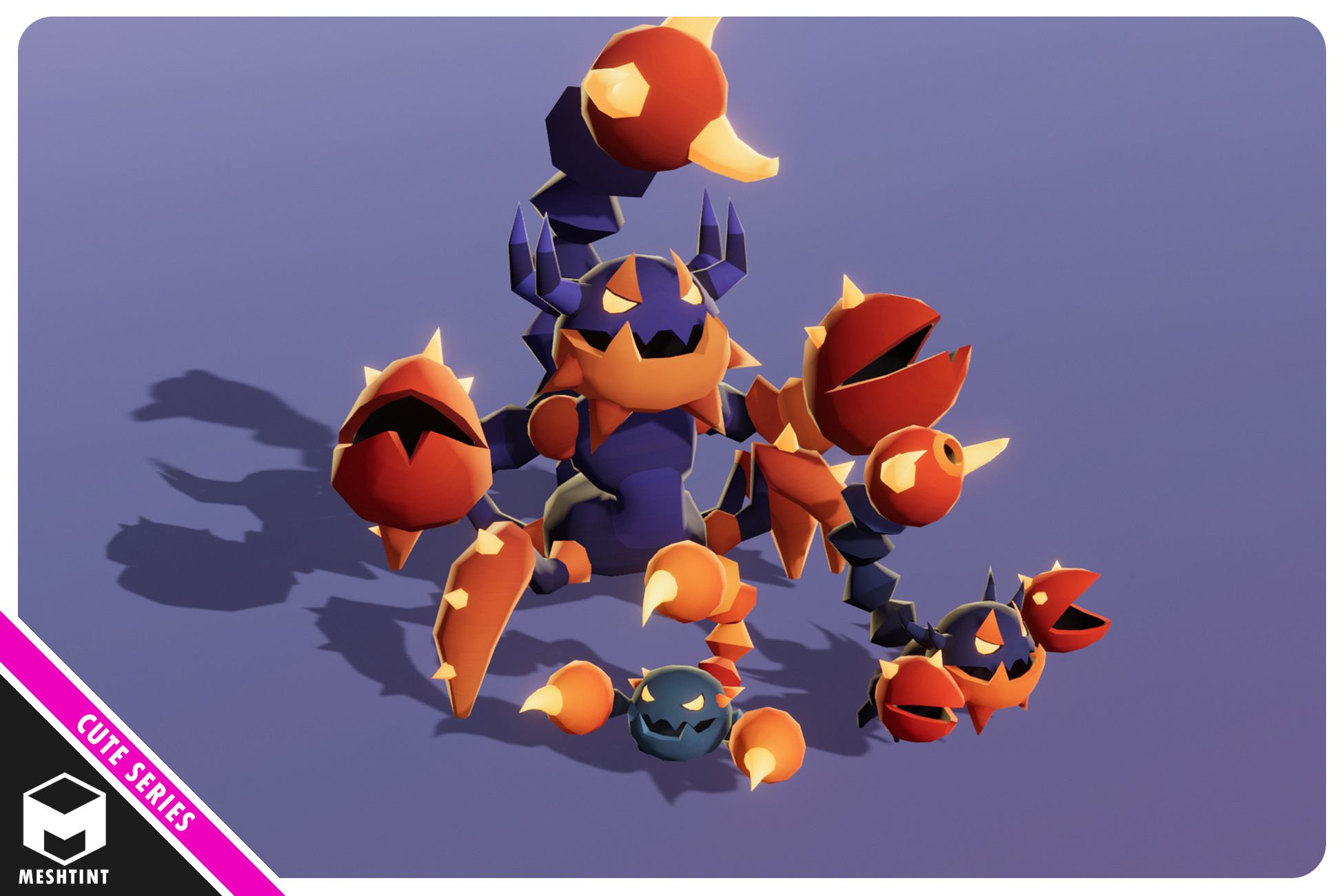 Scorpling Scorpion King Evolution Pack Cute Series | 캐릭터 | Unity Asset ...