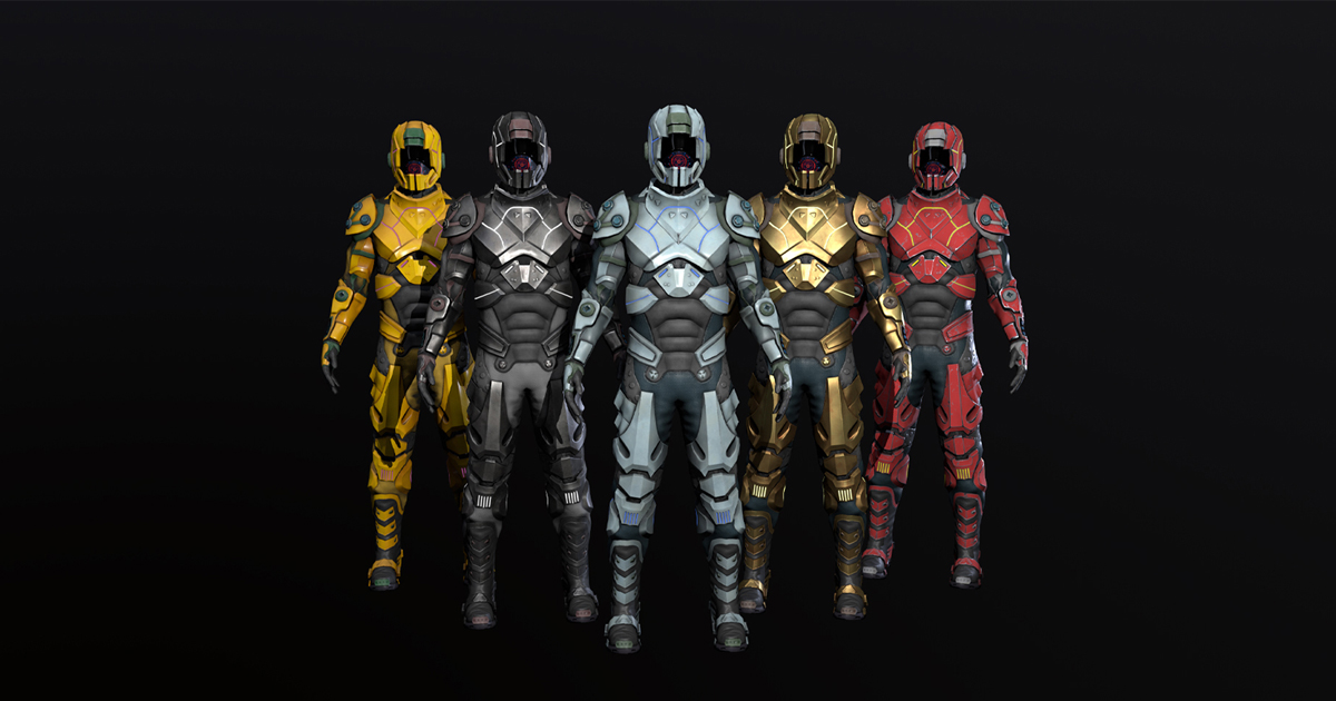 Cyborg man | Characters | Unity Asset Store