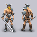Barbarian Male Basic Pack