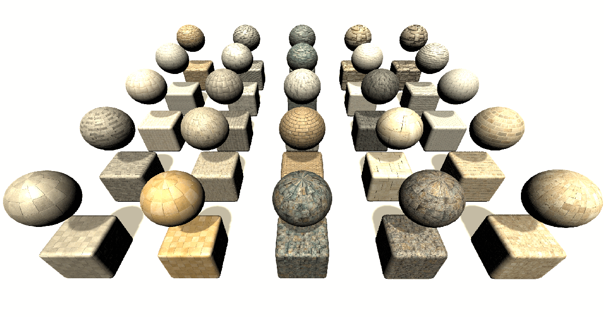 25 Stone Wall Materials Ready, Volume. 9 | 2D Brick | Unity Asset Store