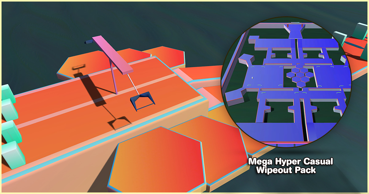 Mega Hyper Casual Wipeout Pack | 3D Props | Unity Asset Store