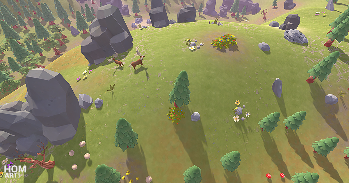 Cartoon Forest Environment | 3D Landscapes | Unity Asset Store