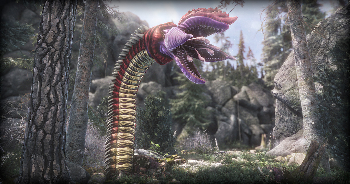 Giant Worm Pack PBR - Fantasy RPG | 3D Creatures | Unity Asset Store