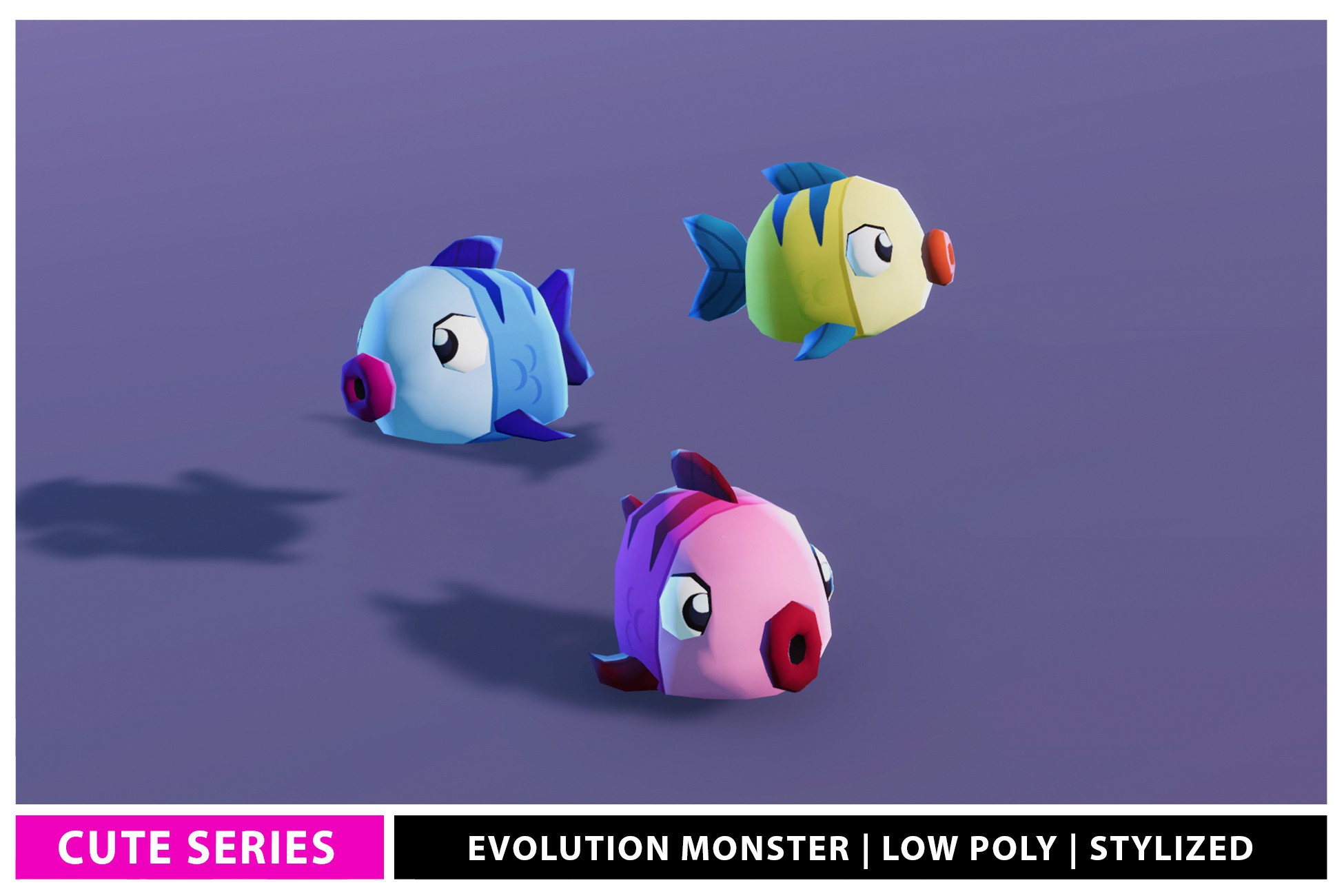 Fish Cute Series | Characters | Unity Asset Store