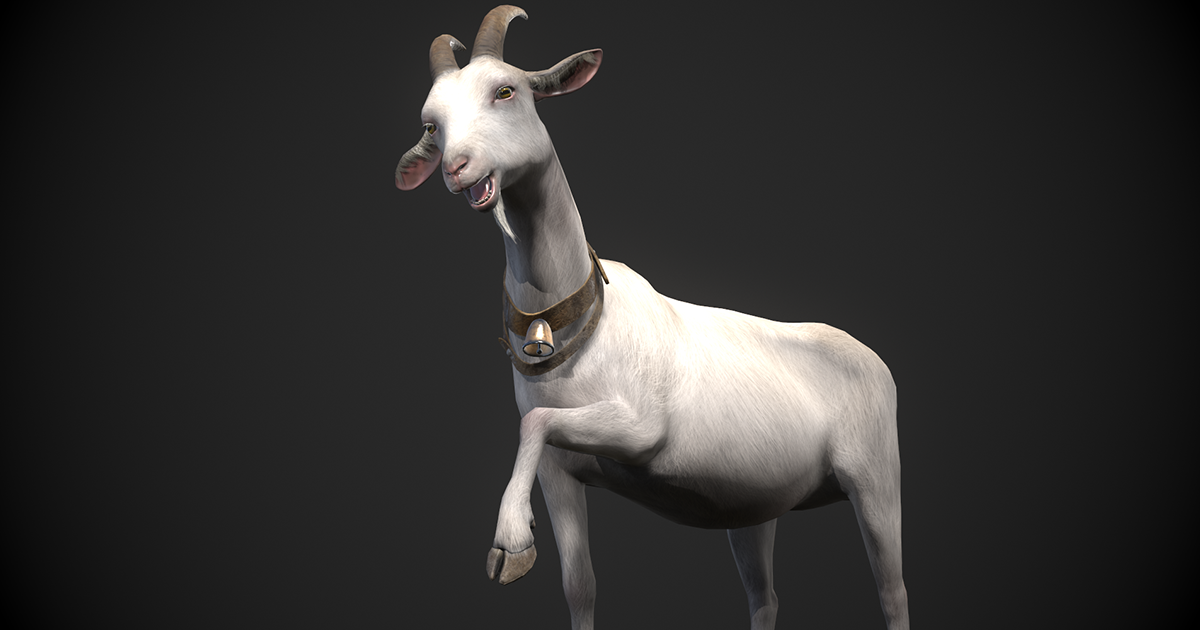 Classic Goat | 3D Animals | Unity Asset Store