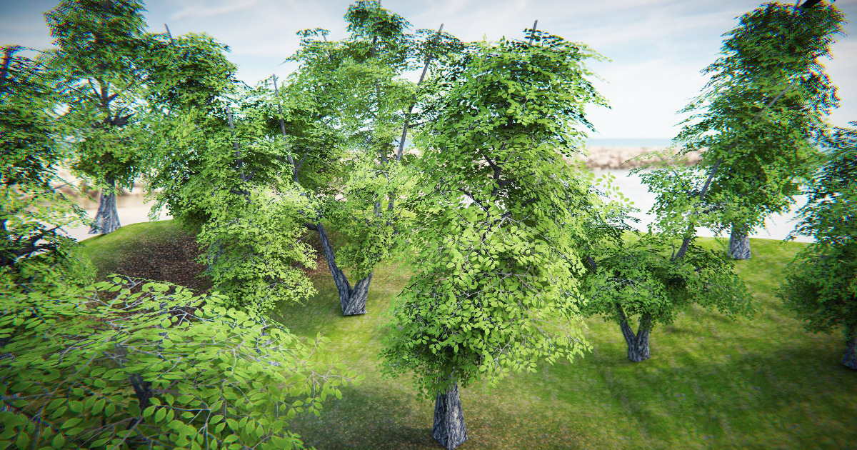 Mobile Realistic Tree 3 | 3D Trees | Unity Asset Store