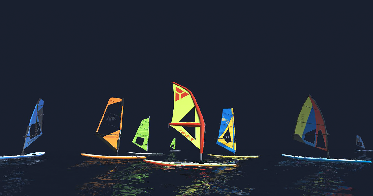 sail boards SA | 3D Props | Unity Asset Store