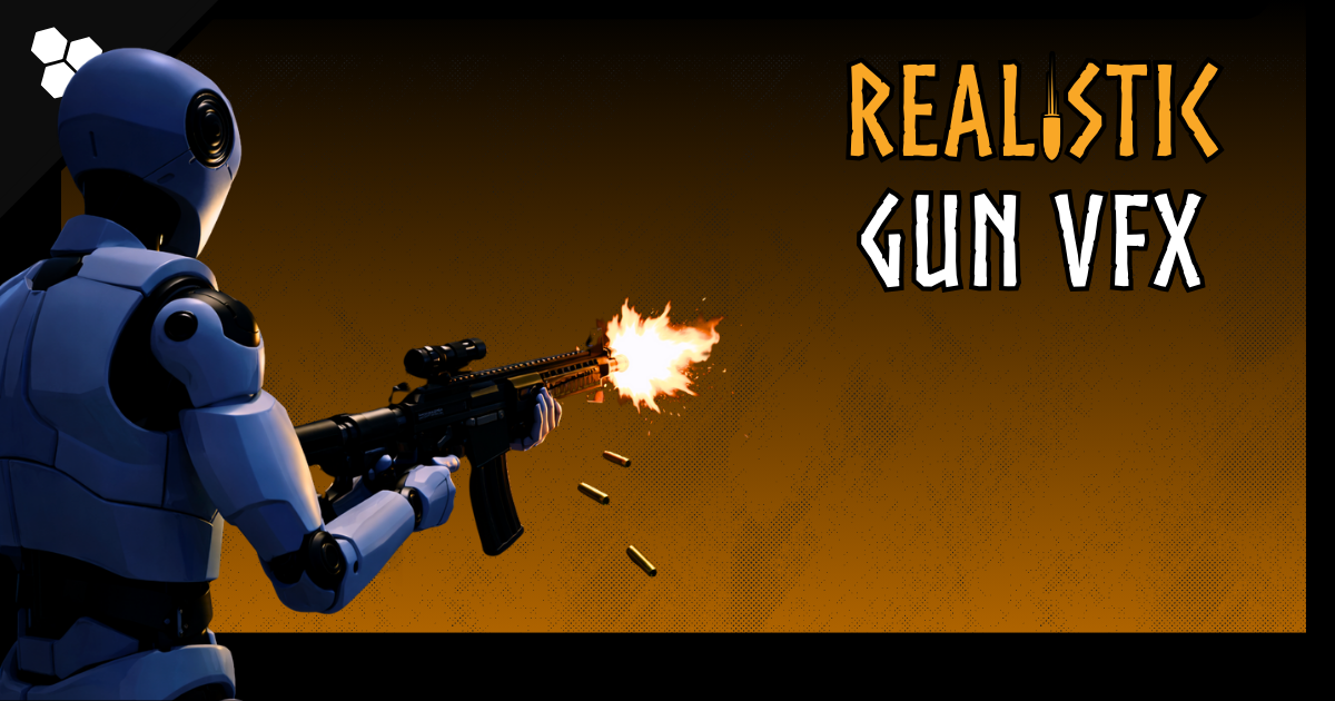 Realistic Gun VFX (Muzzle Flash, Bullet Impact, Ejections, Gun VFX, VFX ...