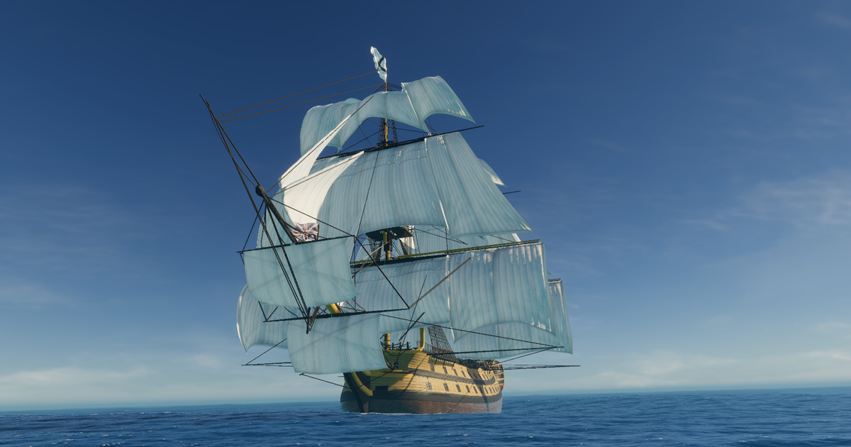 HMS Vanguard Sail Boat | 3D 해상 | Unity Asset Store