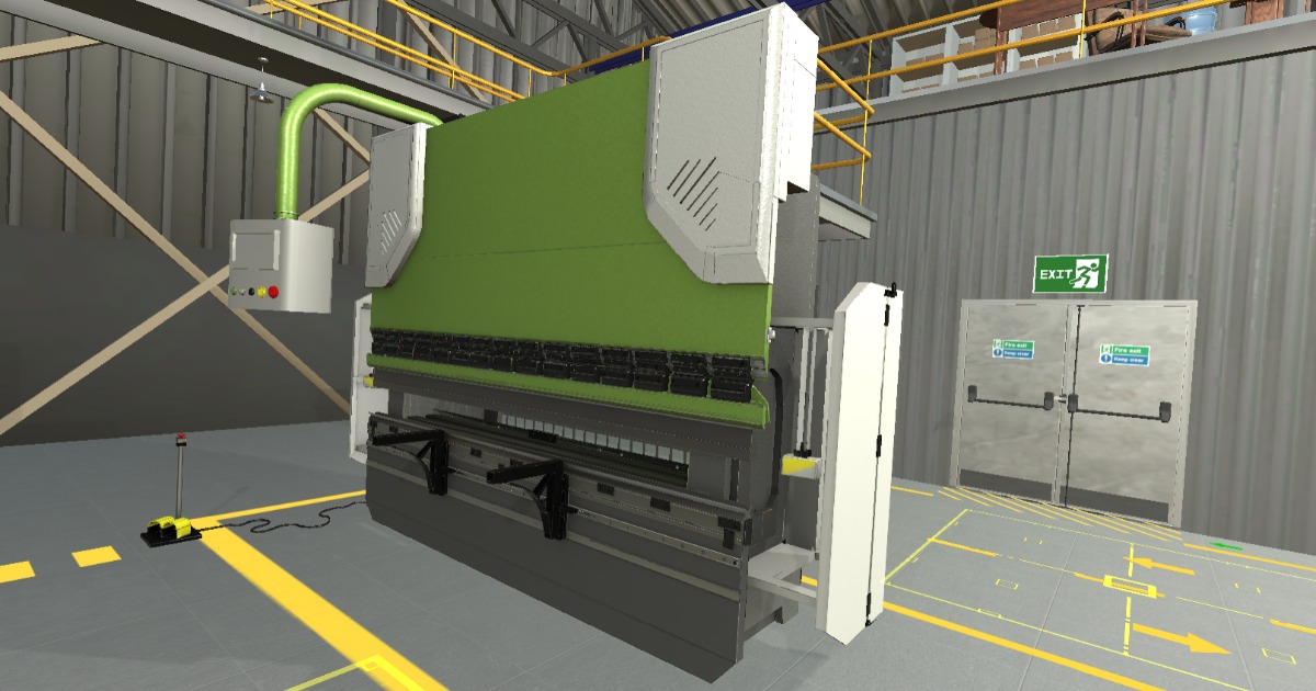 Press Brake Machine | 3D Industrial | Unity Asset Store