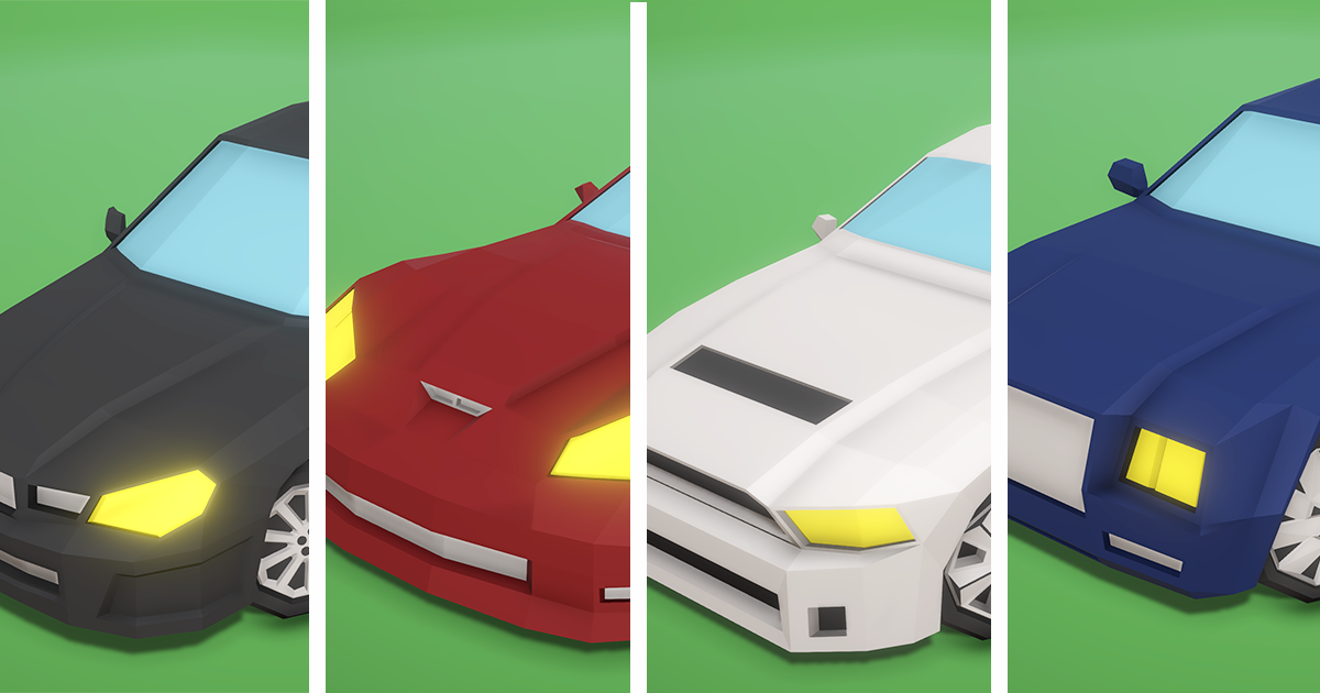 Low Poly Cars Asset | 3D 交通工具 | Unity Asset Store