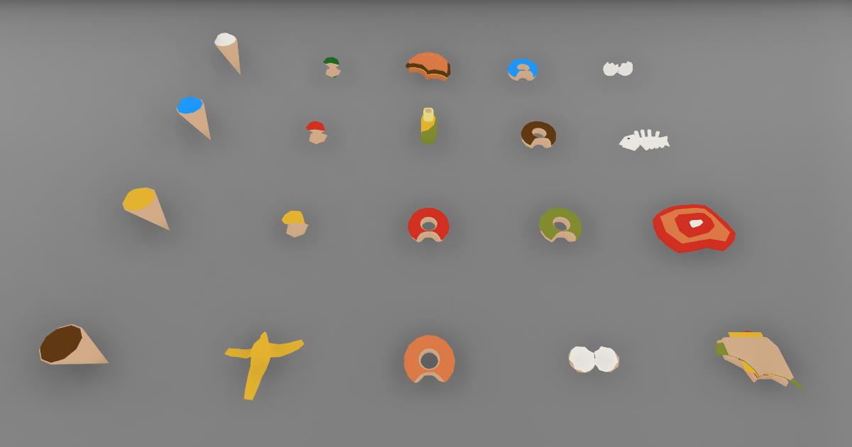 Low Poly Organic Assets | 3D Food | Unity Asset Store