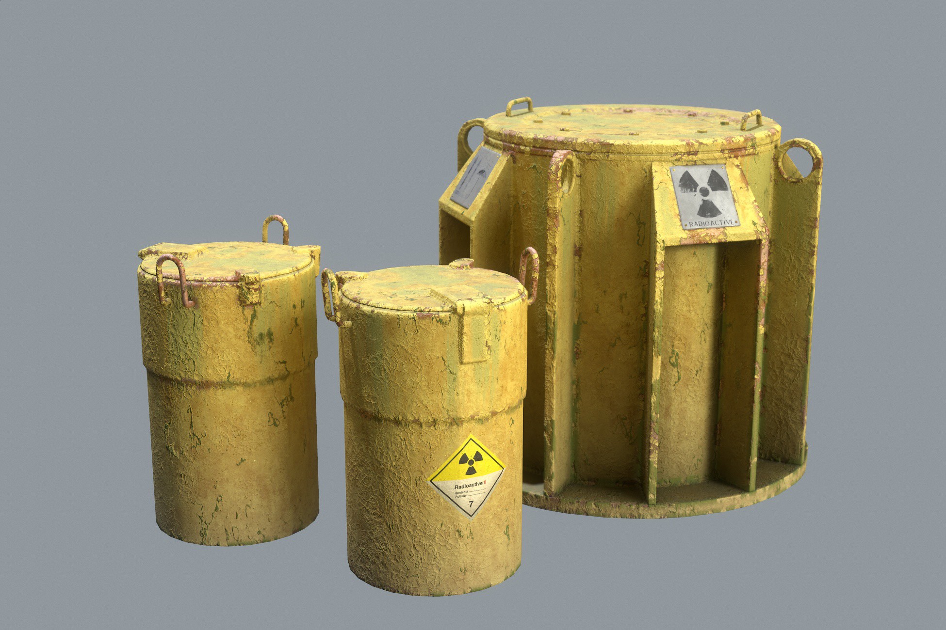 Radiation Tank | 3D Industrial | Unity Asset Store