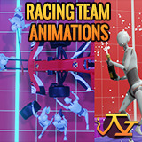 Racing Team animations (Motion Cast#03 Vol.1)