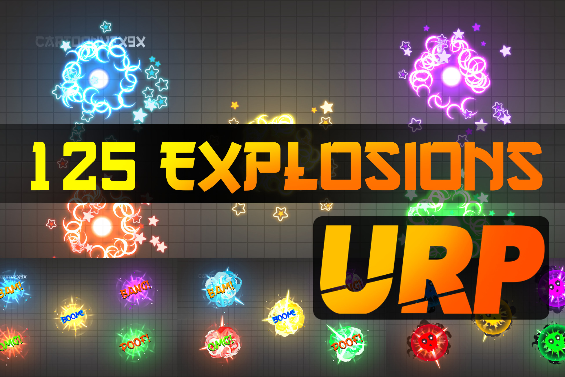 Cartoon Explosion URP | Fire & Explosions | Unity Asset Store
