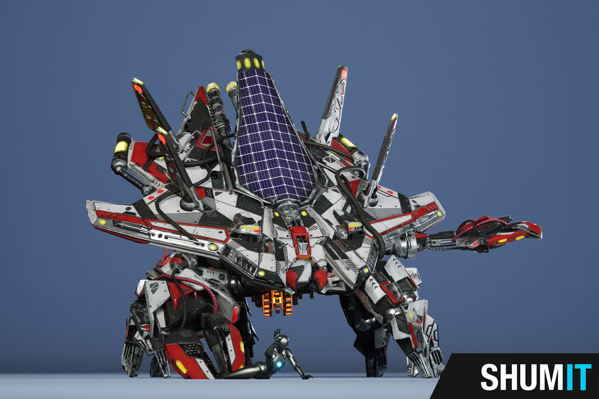 Sci-Fi Crab | 3D Characters | Unity Asset Store