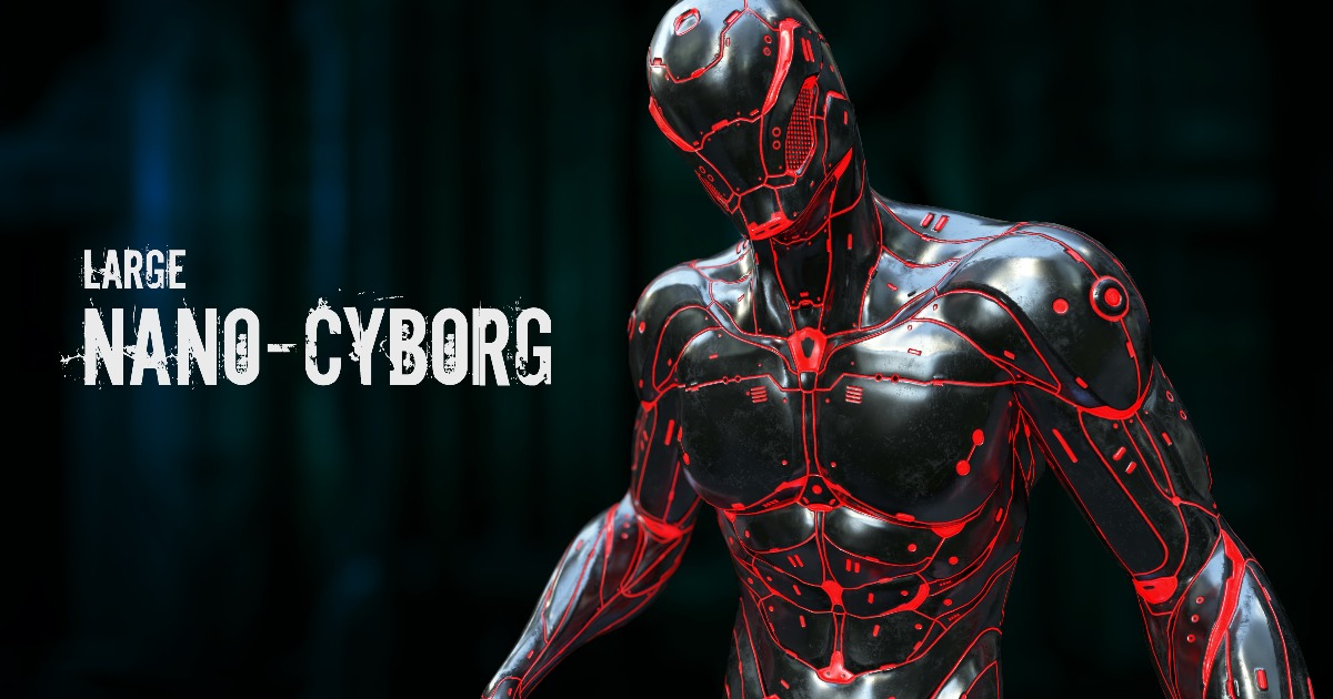 Large Nano-Cyborg | Characters | Unity Asset Store