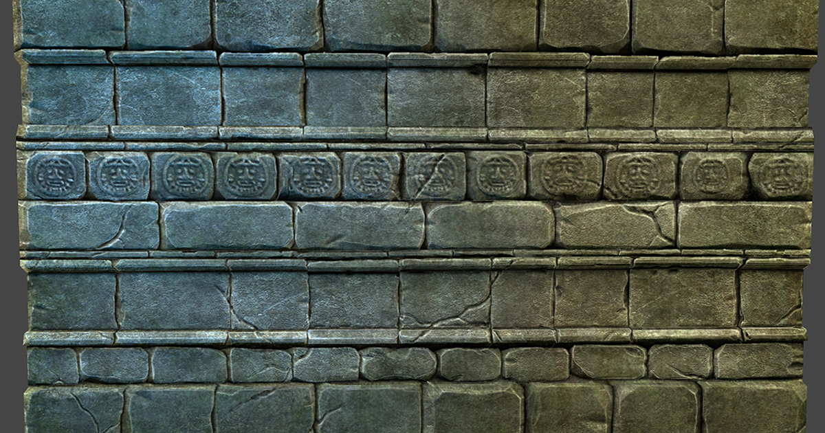 The Aztec Wall | 3D Historic | Unity Asset Store