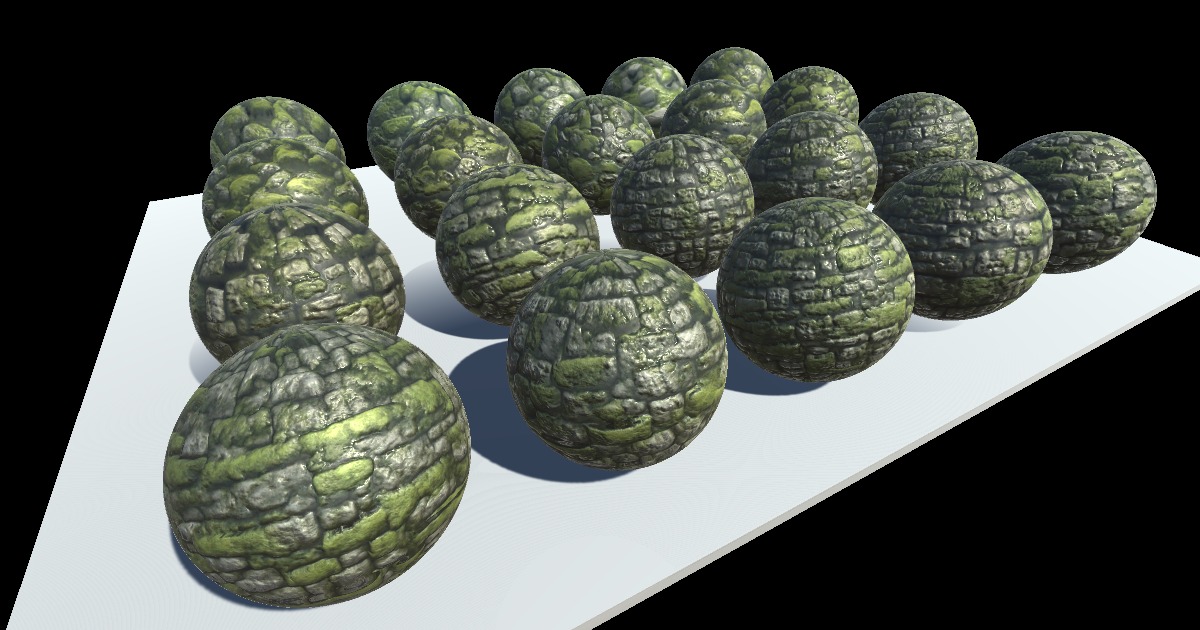 Mossy Rocks and Stones Materials - BananaMonkey | 2D 石 | Unity Asset Store
