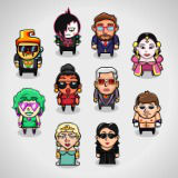 2D Characters - Fashion Bundle