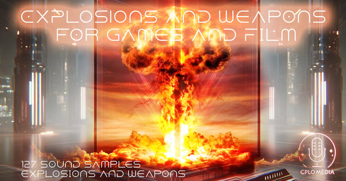 cplomedia explosions and weapons | Weapons Sound FX | Unity Asset Store