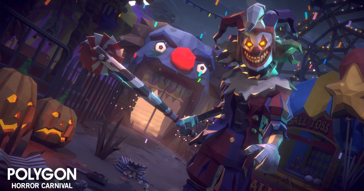 POLYGON Horror Carnival - Low Poly 3D Art by Synty | 3D Fantasy | Unity ...