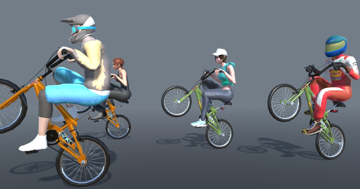BMX Actions SA | 3D Animations | Unity Asset Store