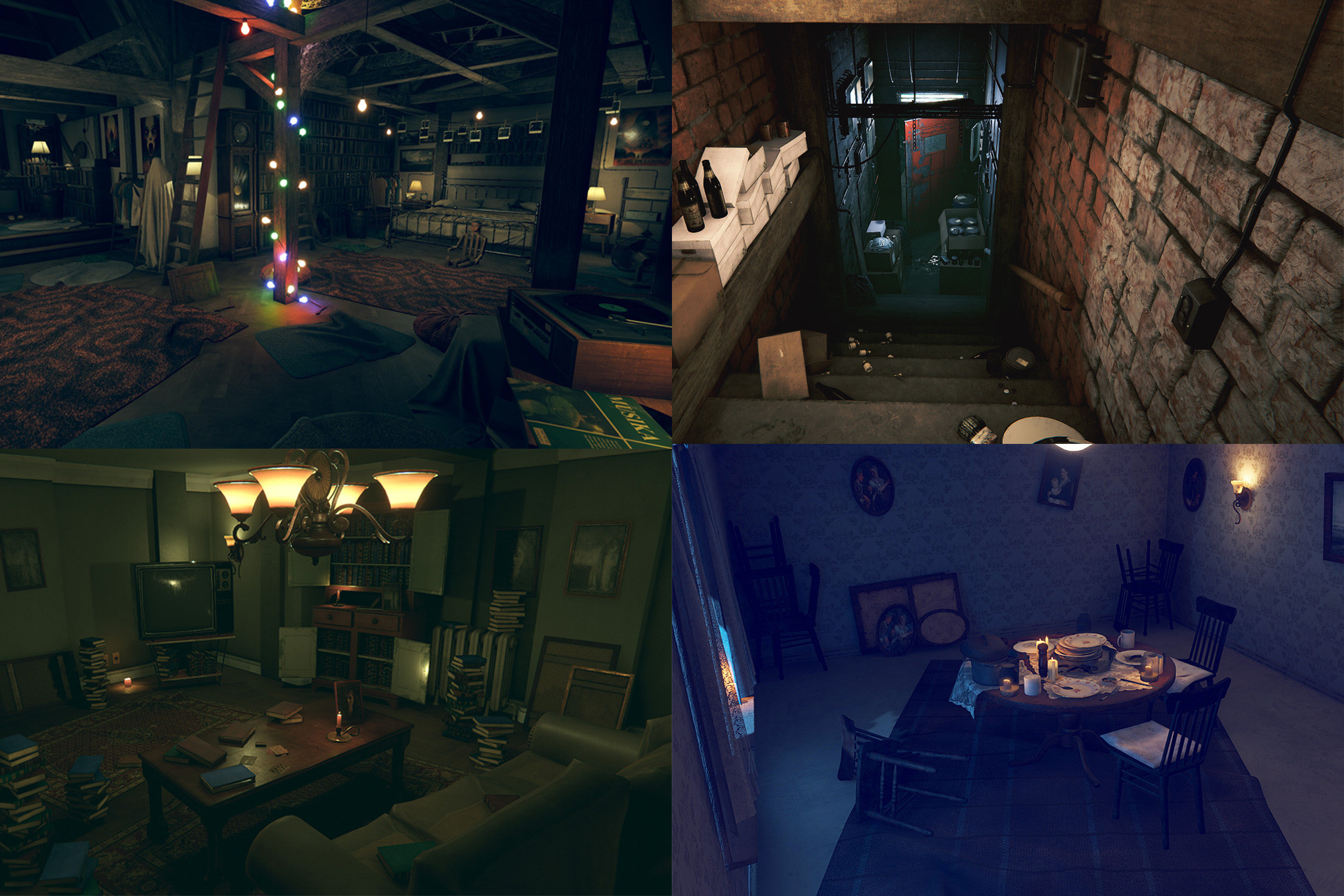 Horror Rooms HDRP Collection - Bundle | 3D Environments | Unity Asset Store
