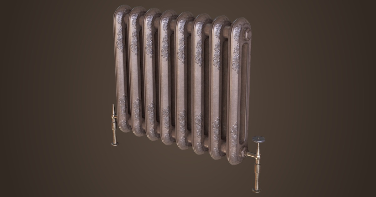 Vintage radiator | 3D Interior | Unity Asset Store