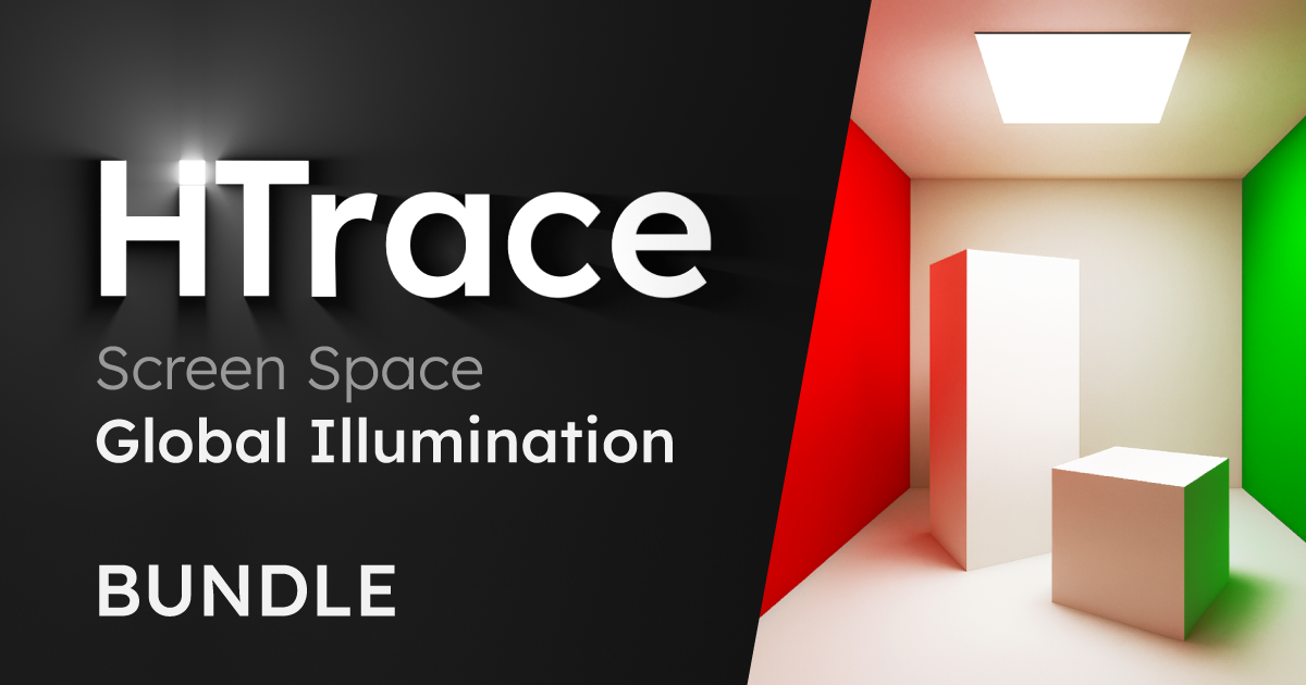 HTrace: Screen Space Global Illumination Bundle | Level Design | Unity Asset Store
