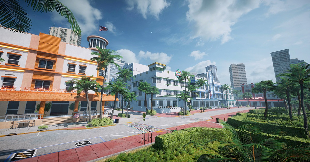 Miami Beach | 3D Urban | Unity Asset Store