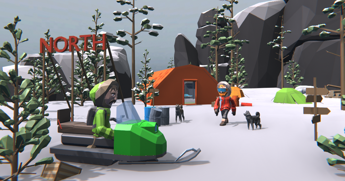 LOW POLY WORLD - NORTH | 3D Characters | Unity Asset Store