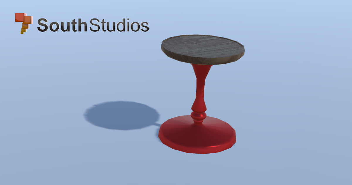 LowPoly Table A05 | 3D Furniture | Unity Asset Store
