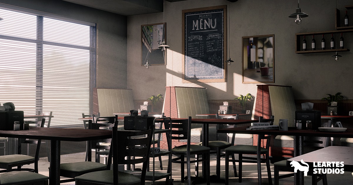 Coffee Shop Environment | 3D Environments | Unity Asset Store